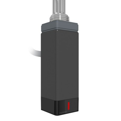 Terma ONE K30x30 grzałka elektryczna czarny mat z kablem spiralnym z ...