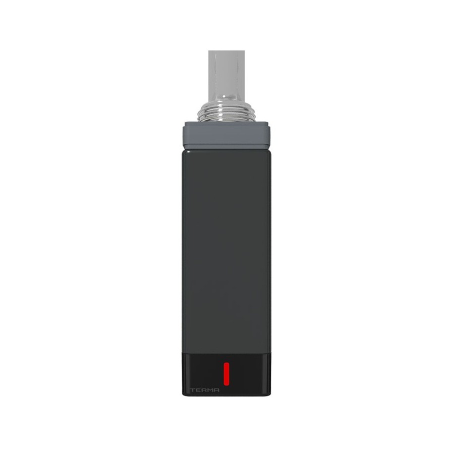 Terma ONE K30x30 grzałka elektryczna czarny mat z kablem spiralnym z ...