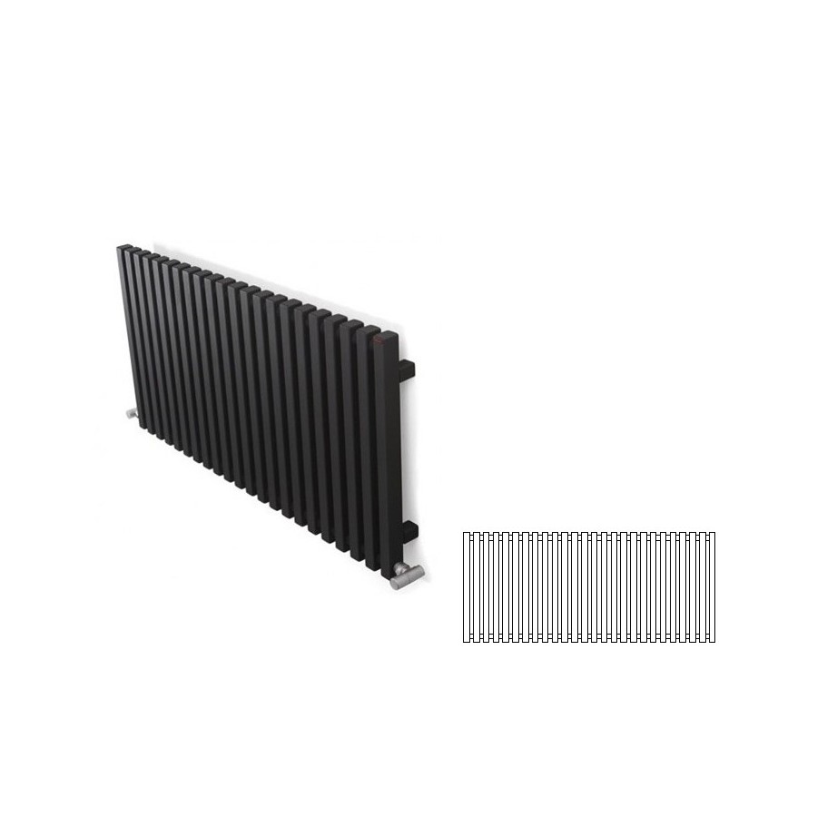 Terma Triga grzejnik 560x1280 mm zasilanie C.O. - Twojabateria.pl