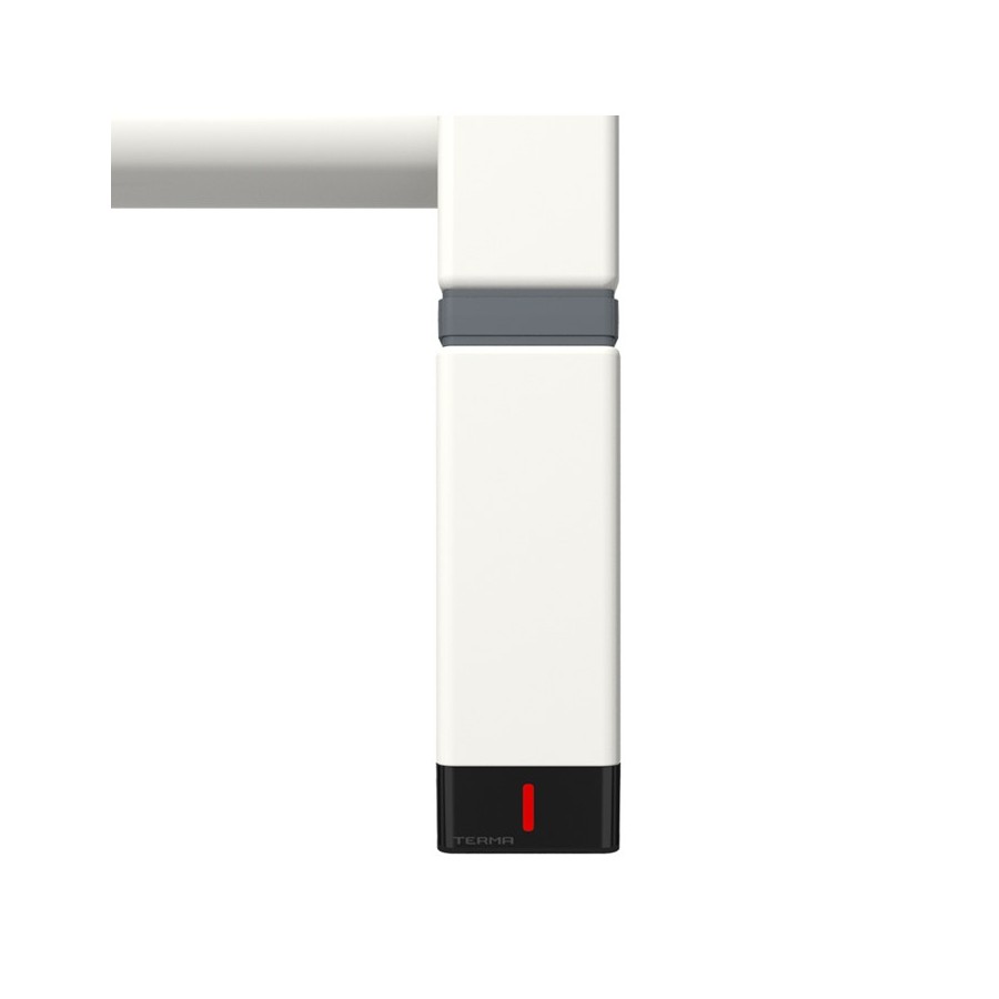 Terma ONE K30x30 grzałka elektryczna biała z kablem spiralnym z wtyczką ...