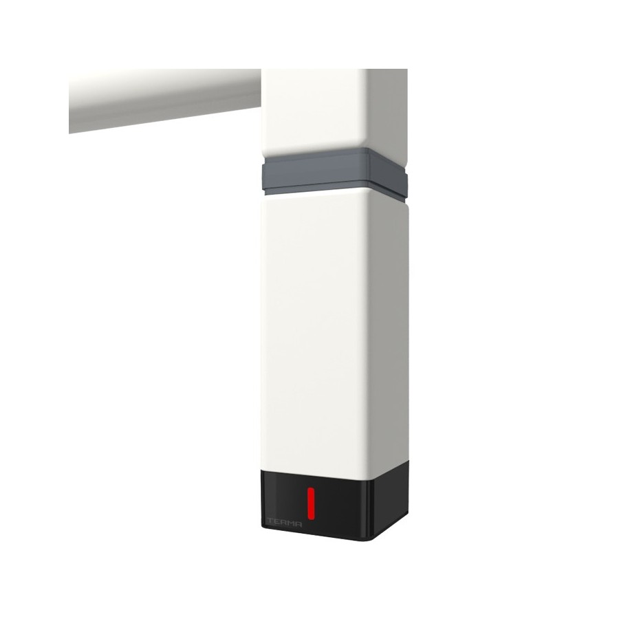 Terma ONE K30x30 grzałka elektryczna biała z kablem spiralnym z wtyczką ...