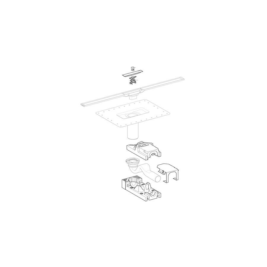 Geberit CleanLine60 odpływ liniowy 30-130 cm 154457KS1 - Twojabateria.pl