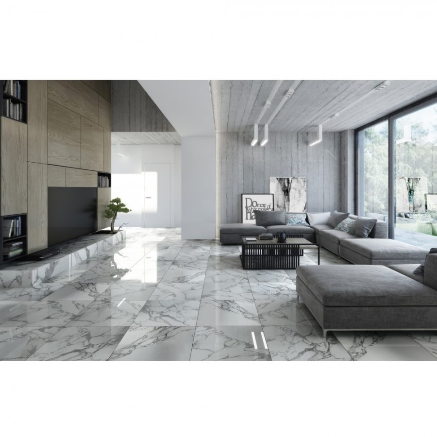 Egen Torrano Calacatta płytka podłogowa 60x60 cm - Twojabateria.pl