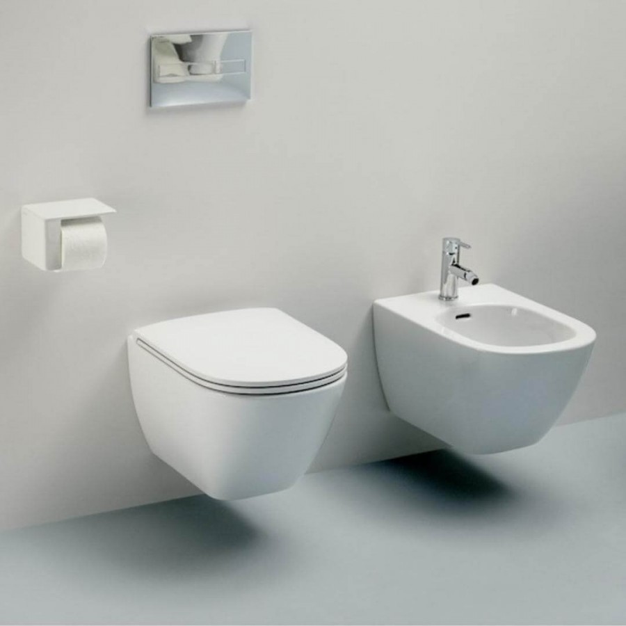 OUTLET Laufen Lua Advanced miska WC wisząca Rimless z deską ...