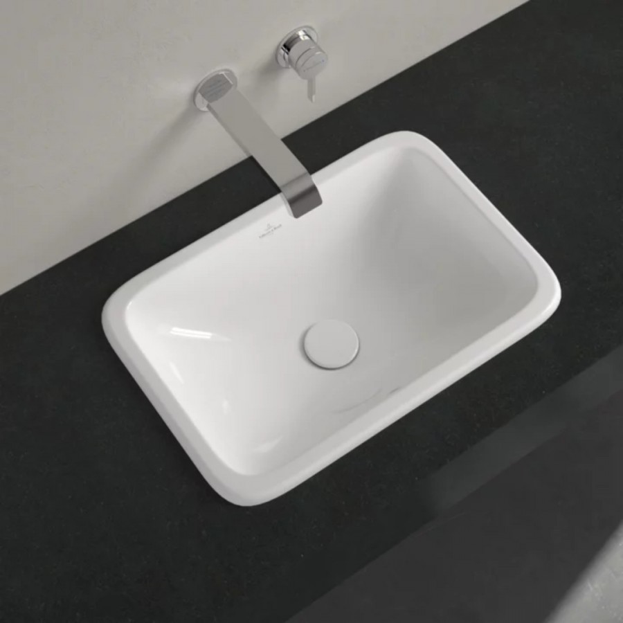 Villeroy&Boch Loop & Friends umywalka 51x34 cm wpuszczana prostokątna ...