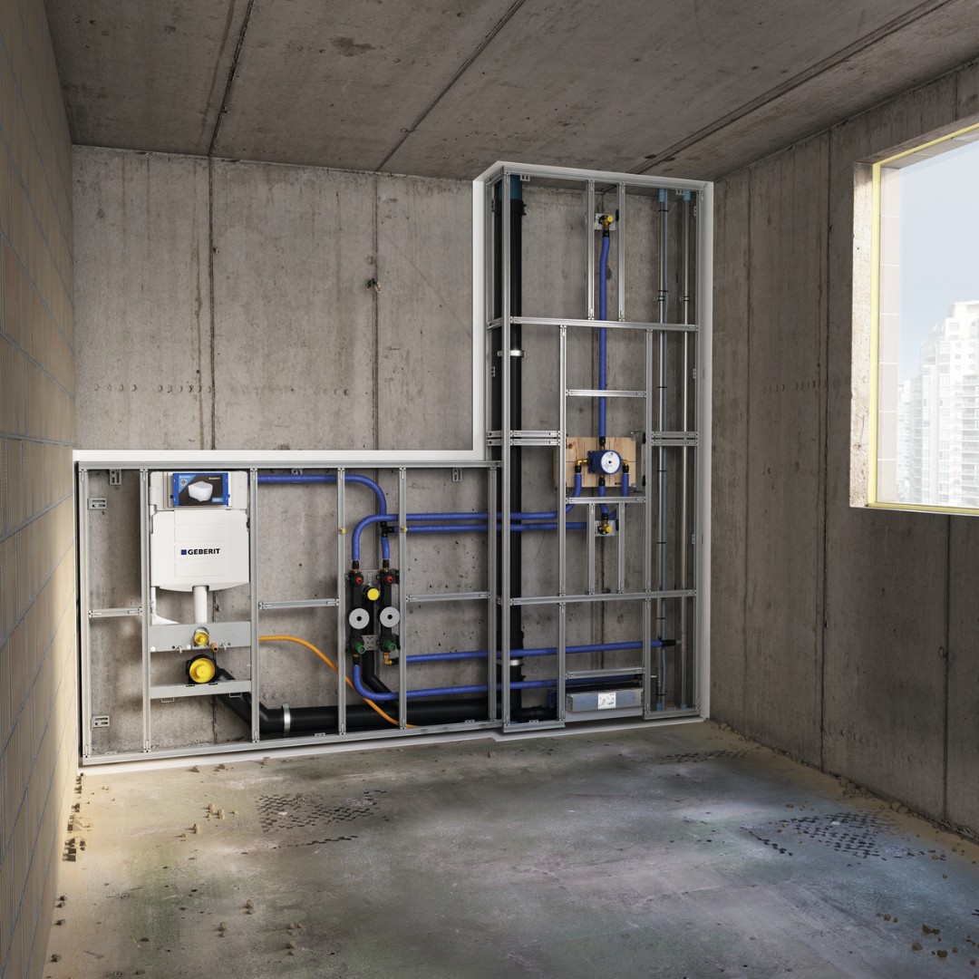 Obudowujemy stelaż podtynkowy - krok po kroku