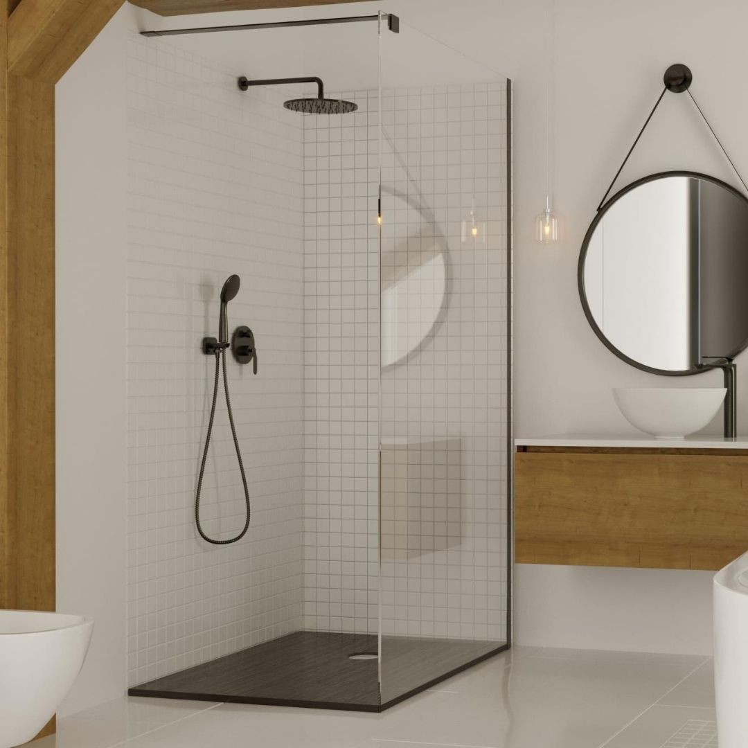 Prysznic walk-in w bloku z wielkiej płyty - czy tak się da? | Porady ...